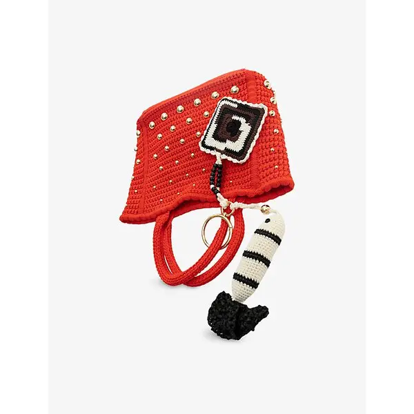 Sandro Crochet Keychain