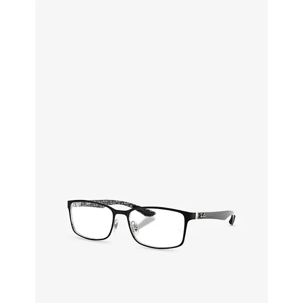 Ray-ban Rb8424 Rectangle Optical Glasses - Black