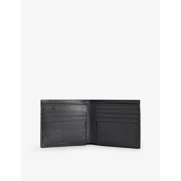 Balenciaga Credit Square Folded Leather Wallet
