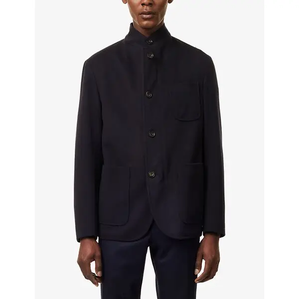 Corneliani Patch-pocket Wool Jacket