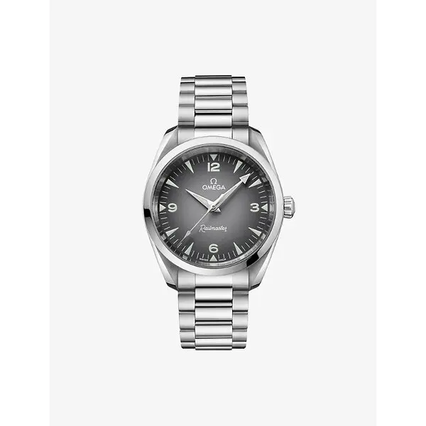 Omega Seamaster Railmaster Stainless Steel Automatic Watch - Grey