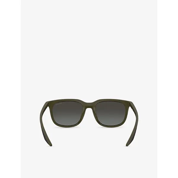 Prada Square-frame Acetate Sunglasses