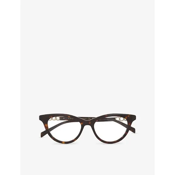 Gucci Cat-eye Acetate Eyeglasses
