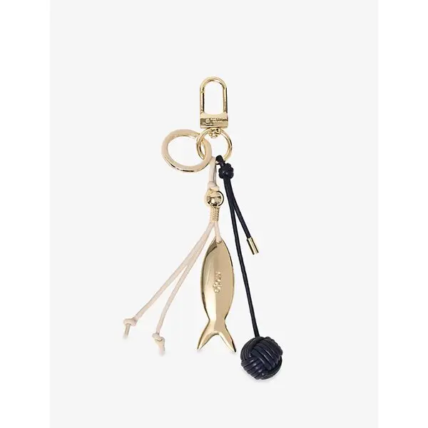 Maje Leather Nautical Charm - Multi-coloured