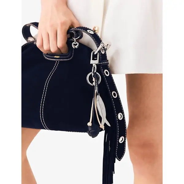 Maje Leather Nautical Charm