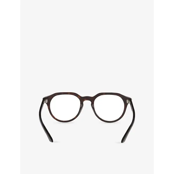 Gucci Round Frame Acetate Eyeglasses
