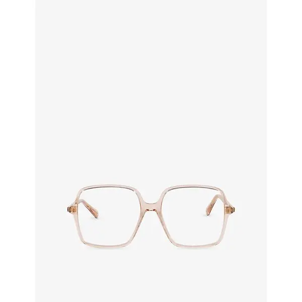 Gucci Square-frame Acetate Eyeglasses - Black