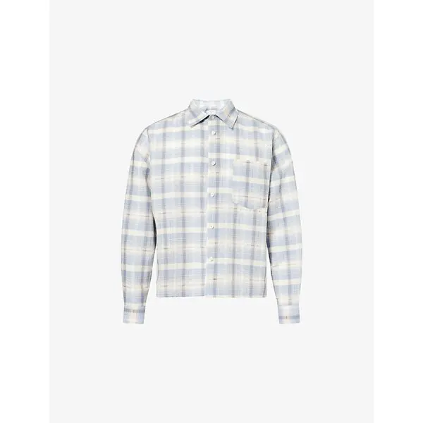 PERCIVAL Jesse Boxy Linen And Cotton-blend Shirt