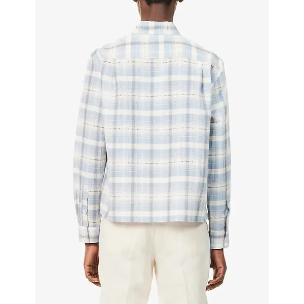 PERCIVAL Jesse Boxy Linen And Cotton-blend Shirt