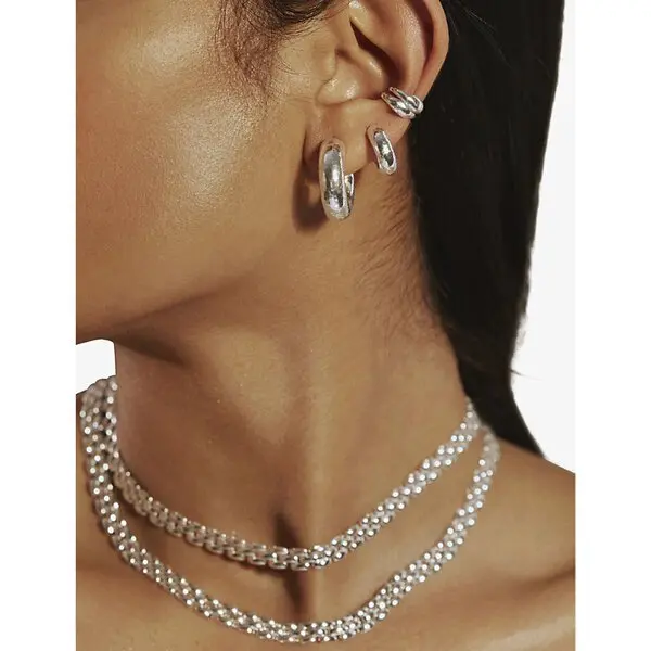 Monica Vinader Heirloom Sterling Chain Necklace