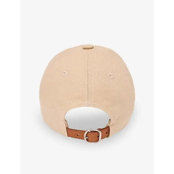 Maje Logo Appliqué Baseball Cap