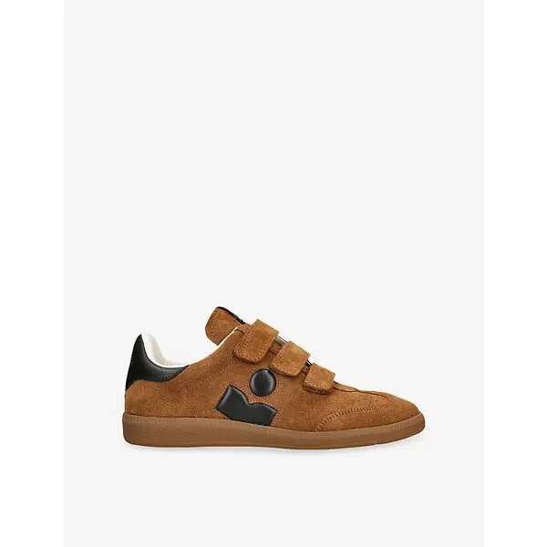 Isabel Marant Étoile Suede Trainers With Hook-and-loop Fastening