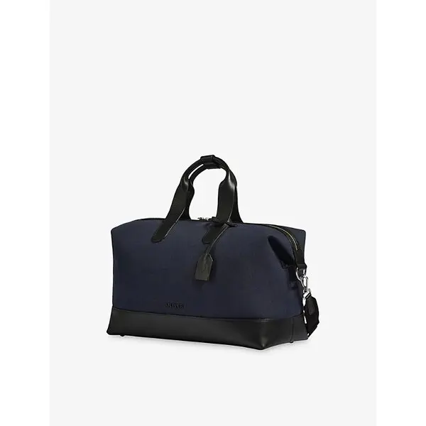 ANTLER Heritage Cotton And Leather Overnight Bag