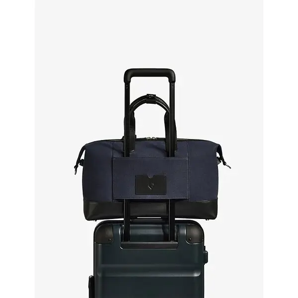 ANTLER Heritage Cotton And Leather Overnight Bag