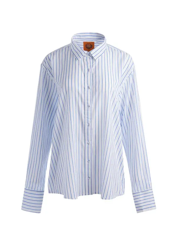 Alice + Olivia X Coniglio Palm Beach Printed Button-down Shirt - Stripe