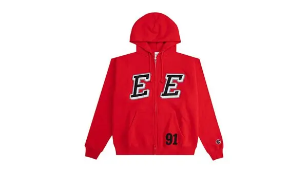 ERIC EMANUEL Ee Felt Zipup Hoodie