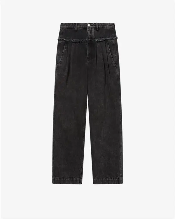 ETOILE Iniza Jeans Wide Leg Faded Denim
