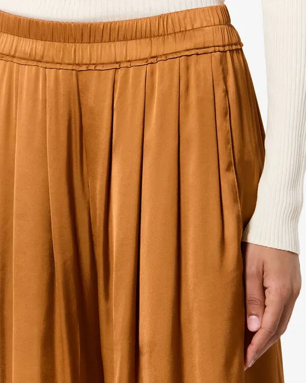 Isabel Marant Étoile Nolia Wide-leg Pants - Caramel