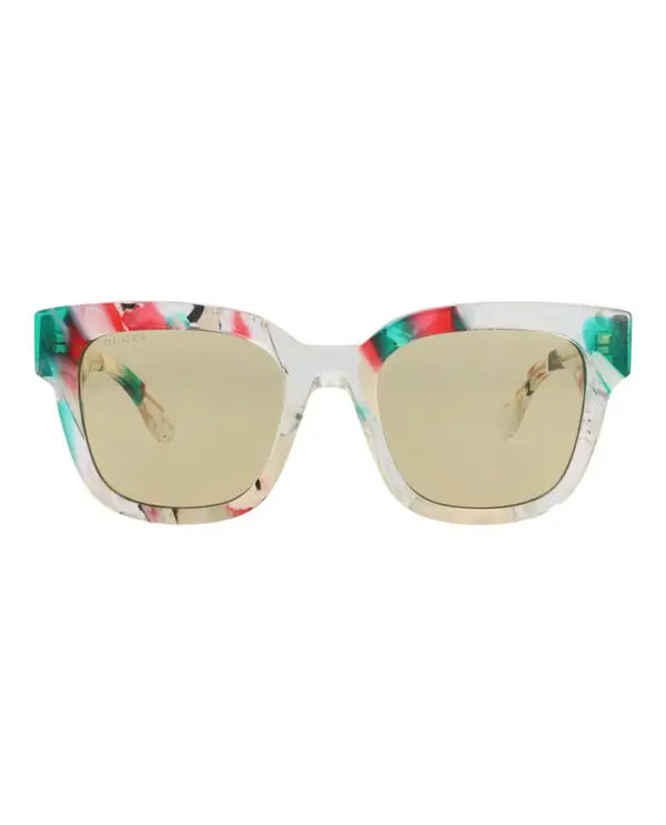 Gucci Squareframe Recycled Acetate Sunglasses Brown