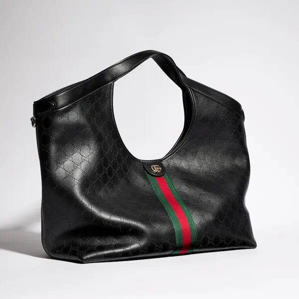 Gucci Giglio Large Tote Bag Leather