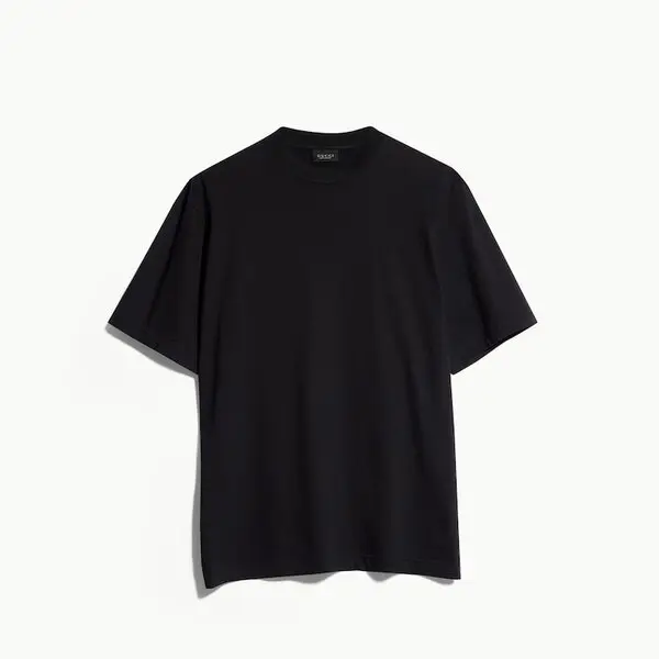 Gucci Cotton Jersey T-shirt With Print - Black