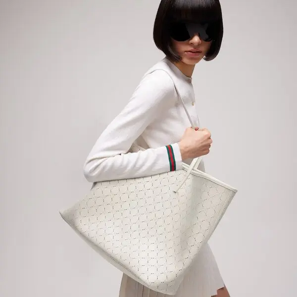 Gucci Tribeca Large Tote Bag Leather
