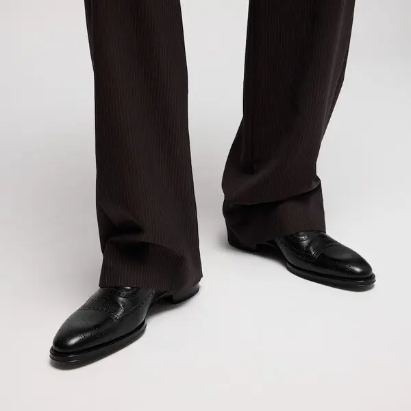 Gucci Leather Lace-up Brogue Shoes