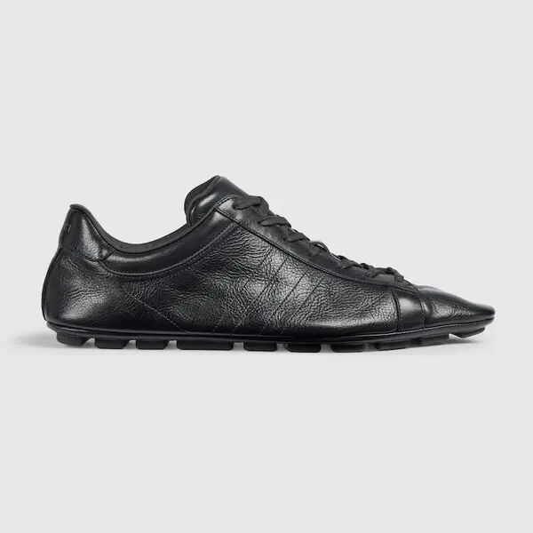 Gucci Lace-up Driver Leather - Black
