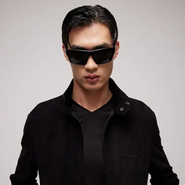 Gucci Geometric-frame Sunglasses