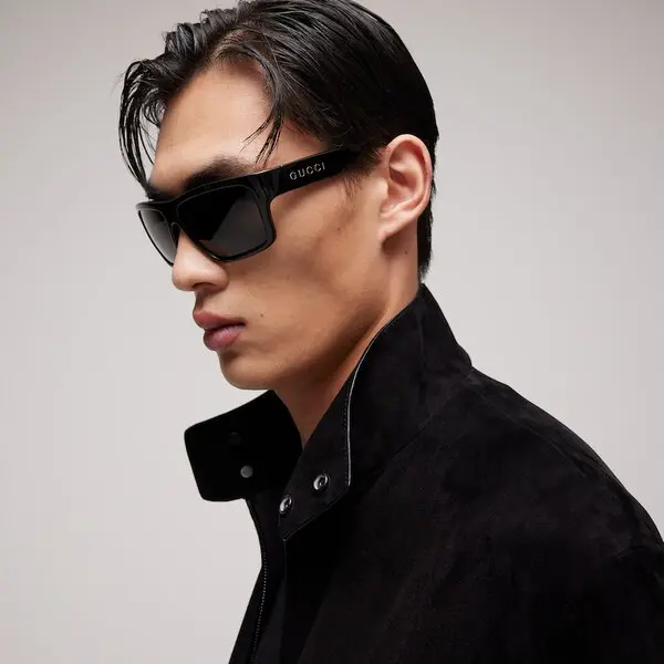 Gucci Geometric-frame Sunglasses