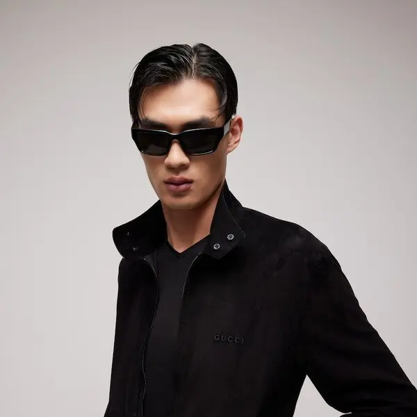 Gucci Rectangular-frame Sunglasses
