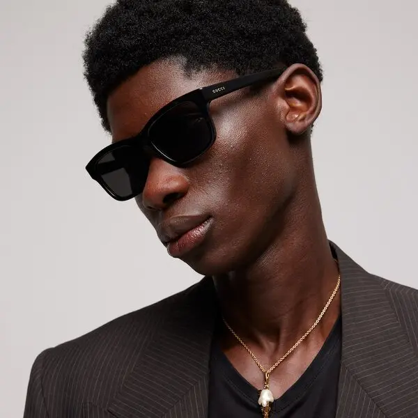 Gucci Rectangular-frame Sunglasses