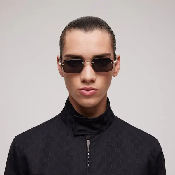 Gucci Rectangular-frame Sunglasses