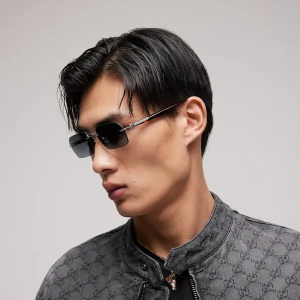 Gucci Rectangular-frame Sunglasses