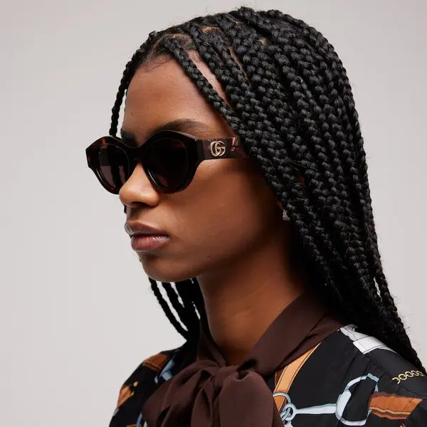 Gucci Cat-eye Frame Sunglasses