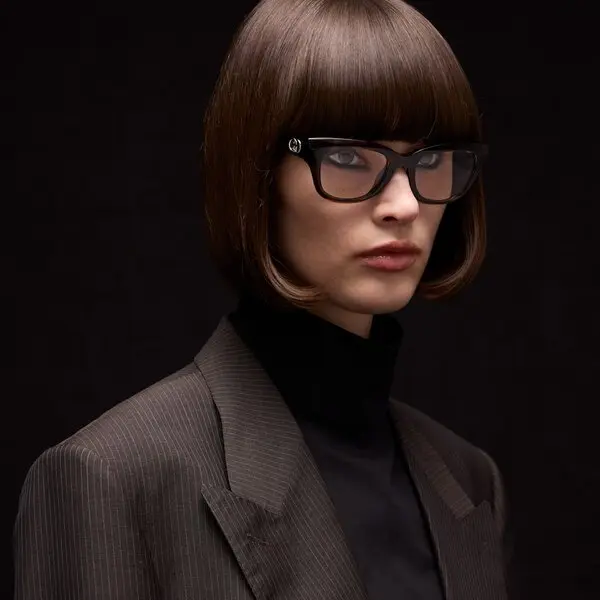 Gucci Geometric Optical Frame