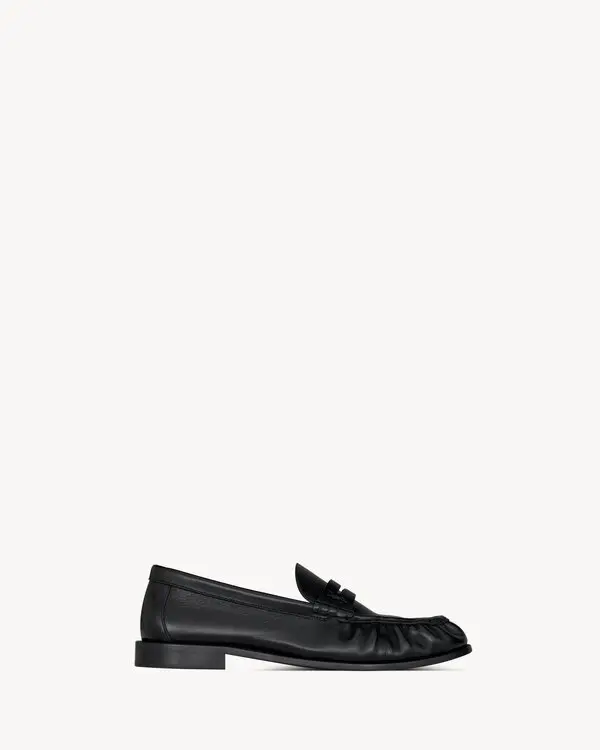 Saint Laurent Le Loafer Supple In Smooth Leather