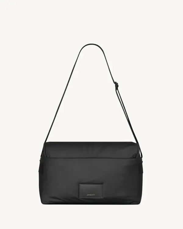 Saint Laurent Paris Messenger In Nylon