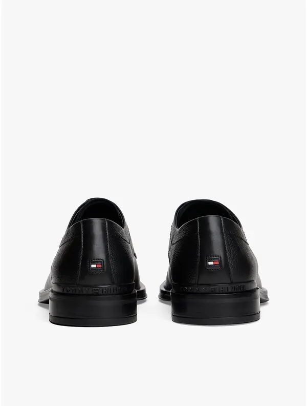 Tommy Hilfiger Paneled Leather Derby Shoe