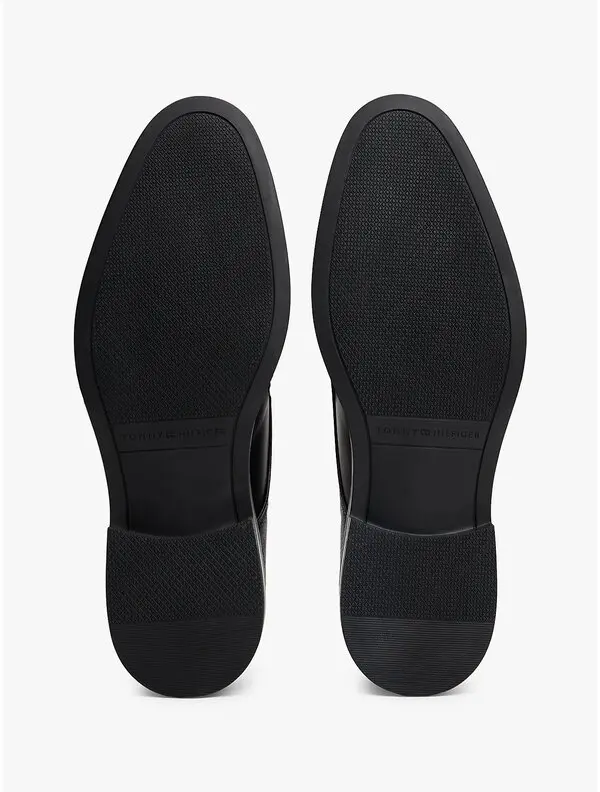 Tommy Hilfiger Paneled Leather Derby Shoe