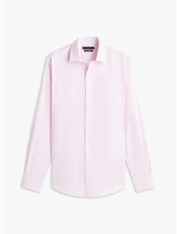 Tommy Hilfiger Regular Fit Thflex Dress Shirt 16/32 - Pink