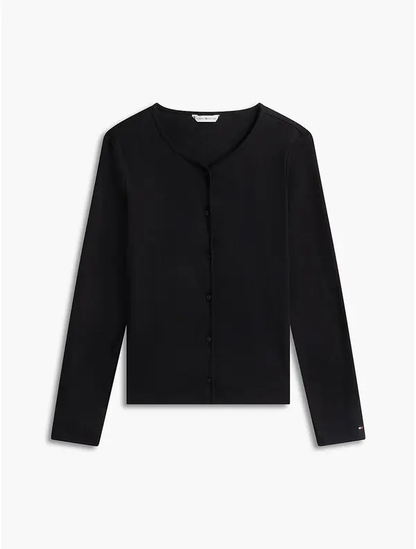 Tommy Hilfiger Pointelle Cardigan T-shirt