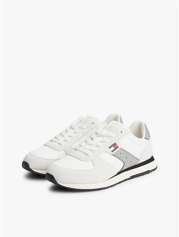 Tommy Hilfiger Mixed-texture Runner Sneaker
