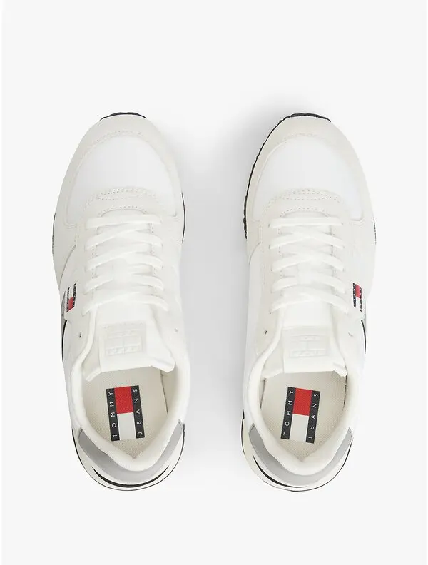 Tommy Hilfiger Mixed-texture Runner Sneaker
