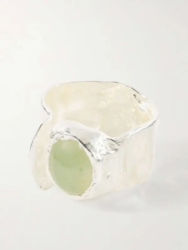 SIMUERO Uva Sterling And Prehnite Ring
