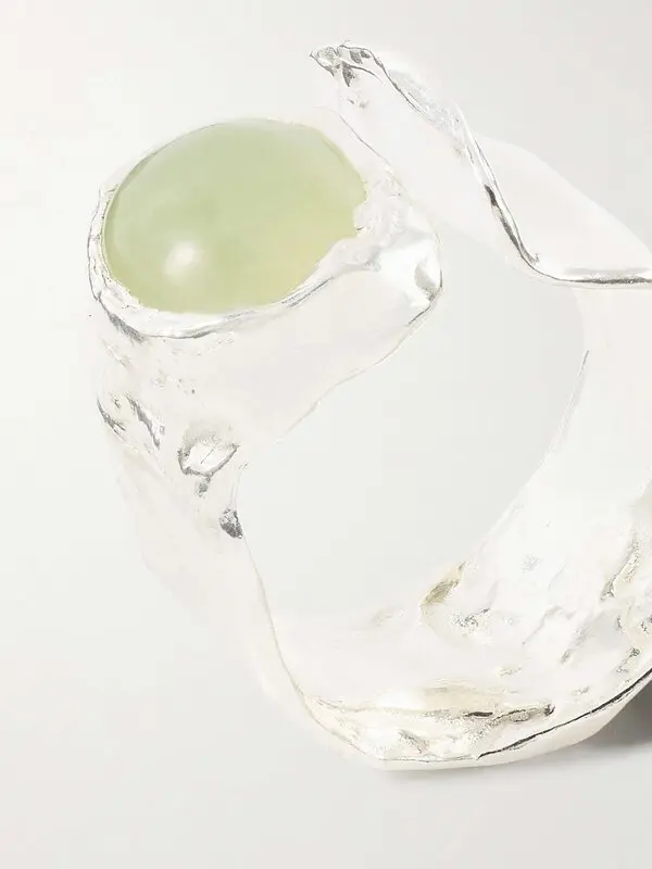 SIMUERO Uva Sterling And Prehnite Ring