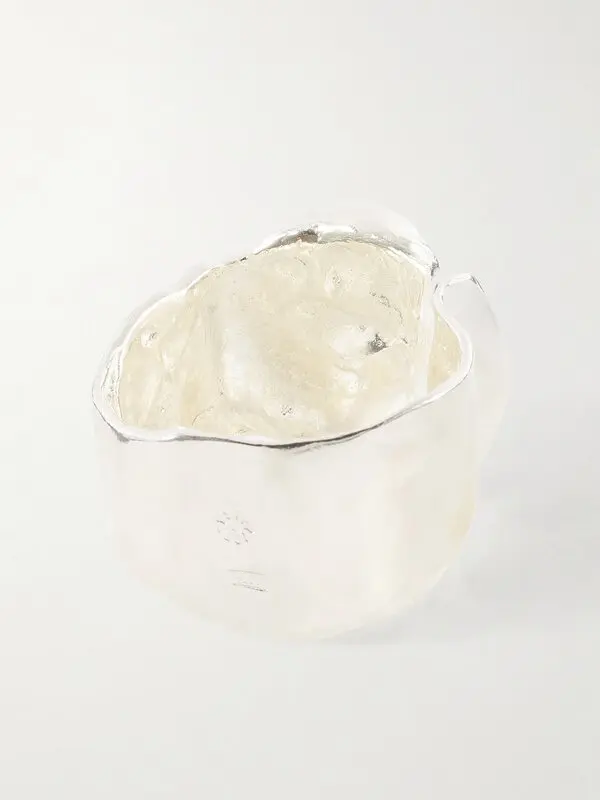 SIMUERO Sterling And Prehnite Ring - Silver
