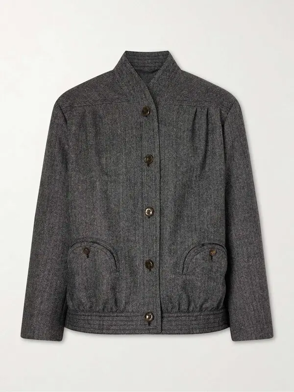BLAZÉ MILANO Coiba Virgin Wool-blend Jacket