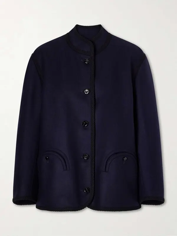BLAZÉ MILANO Nitak Curly Virgin Wool Coat
