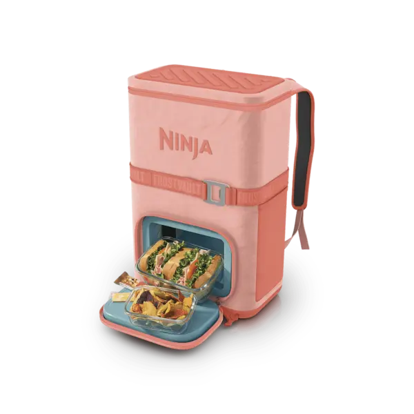 NINJA Frostvault Go 24-can Soft Cooler Backpack - Shore Break